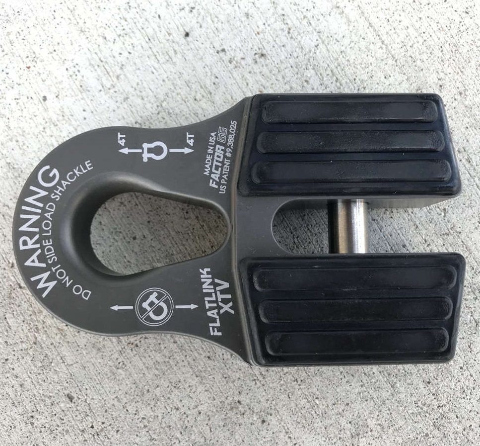 Factor 55 FlatLink XTV Winch Shackle - Color Options