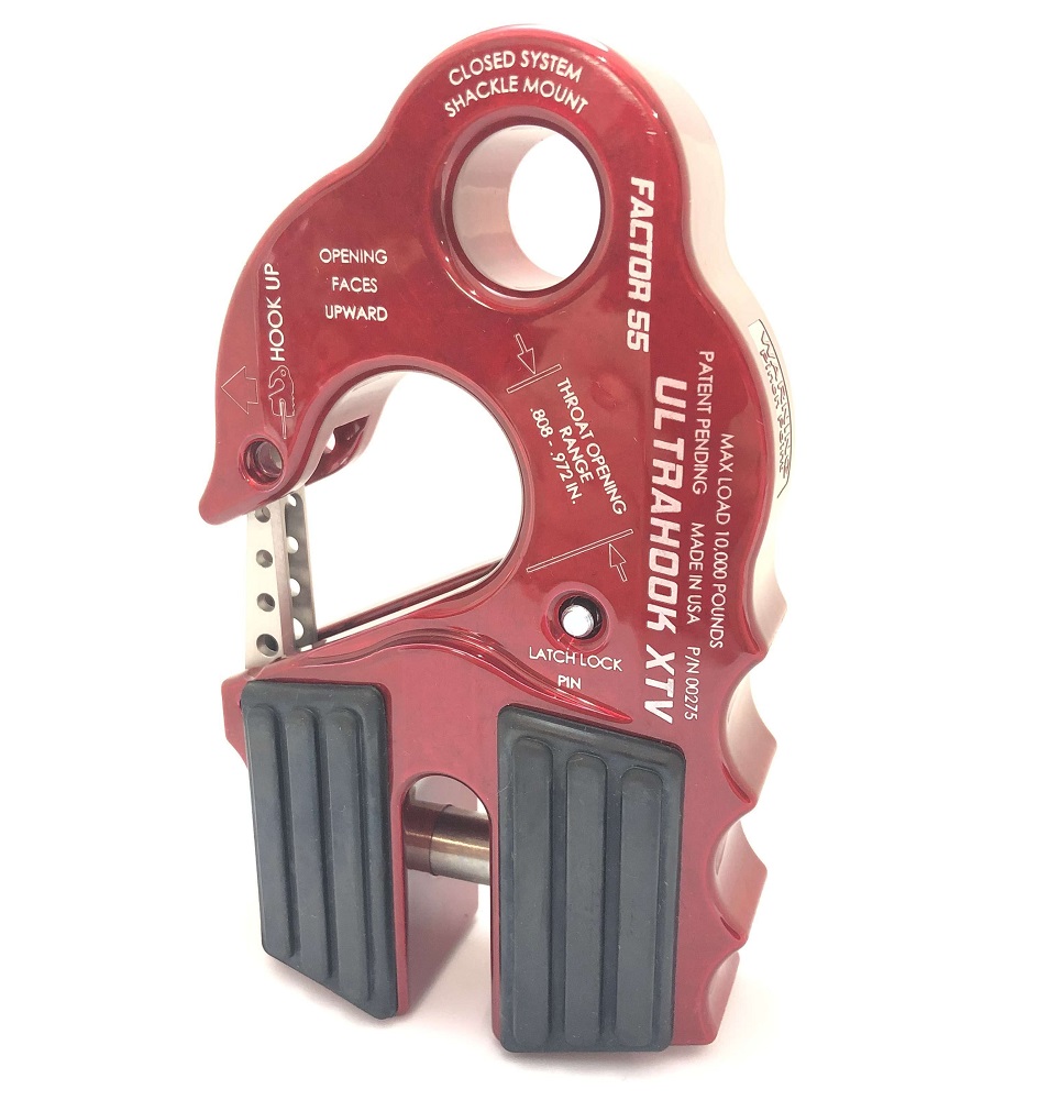Factor 55 UltraHook XTV Winch Shackle - Color Options