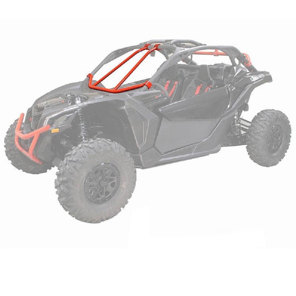 Factory UTV Can-Am Maverick X-3 Bolt-on Front Intrusion Bar