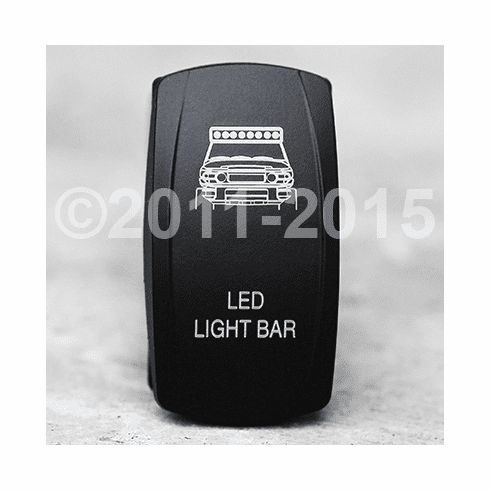Fj Cruiser Led Light Bar - Dual Led Lighted Rocker Switch