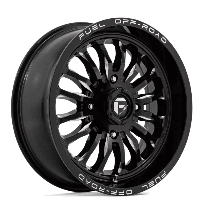 Fuel ARC UTV Wheel - 18in | 20in | 22in | 24in - Gloss Black Milled