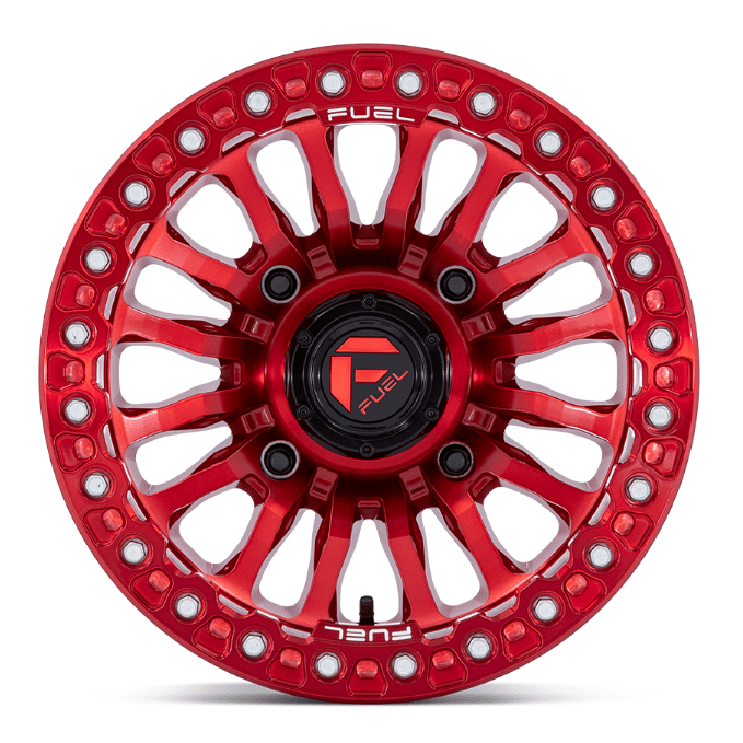 Fuel FV125 Rincon Beadlock UTV Wheel - 15in - Candy Red