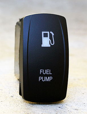 Fuel Pump - Dual Led Lighted Rocker Switch