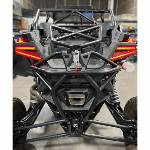 Geiser Polaris RZR Pro R Turbo Rear Bumper Spare Tire