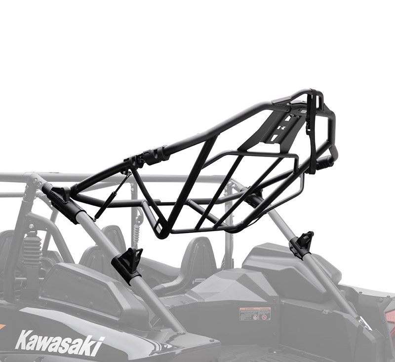 Genuine Kawasaki Pivoting Rear Cargo/Tire Rack for KRX 4 1000
