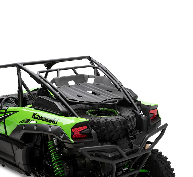 Genuine Kawasaki Pivoting Rear Cargo/Tire Rack for KRX 4 1000