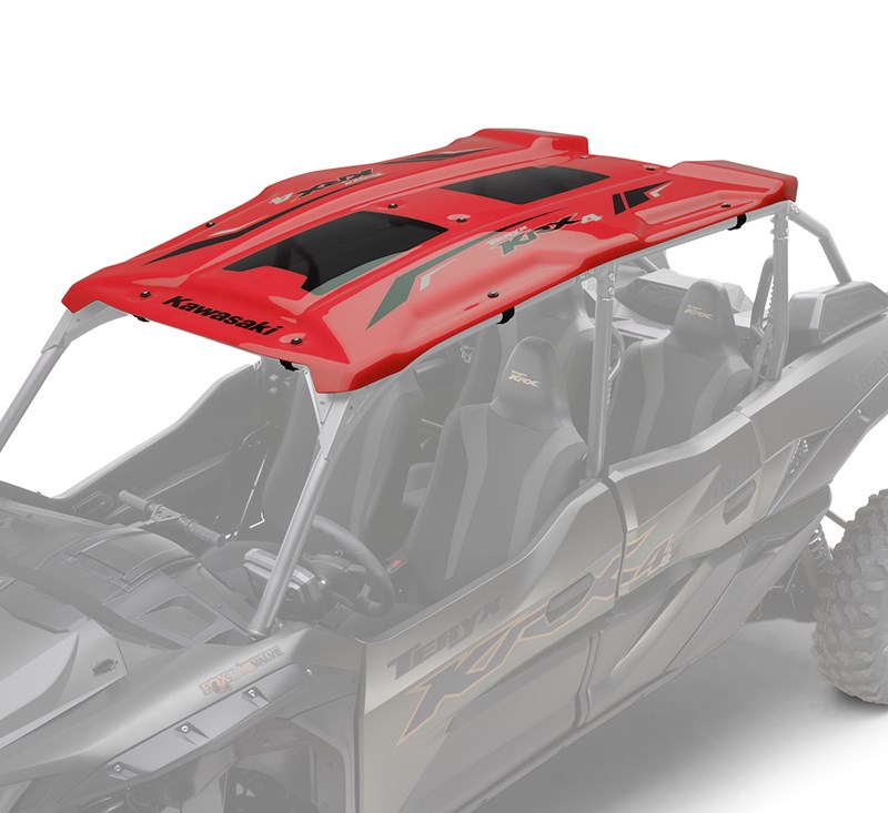 Genuine Kawasaki Premium Sport Roof for Teryx KRX 4 1000 - Green | Red | Black