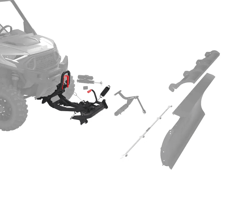 Genuine Polaris | 2024 Polaris Ranger XD 1500 3 | XD 1500 6 | Glacier Pro HD Plow Frame