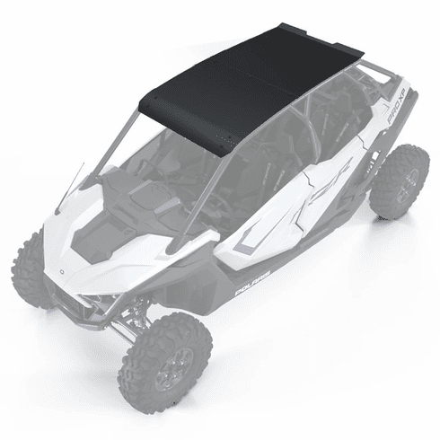Genuine Polaris Aluminum Roof for Pro XP 4 | Turbo R 4 - Matte Black