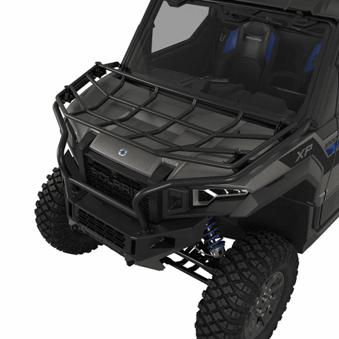 Genuine Polaris Hood Rack for Stock Bumper | HD Bumper on Xpedition