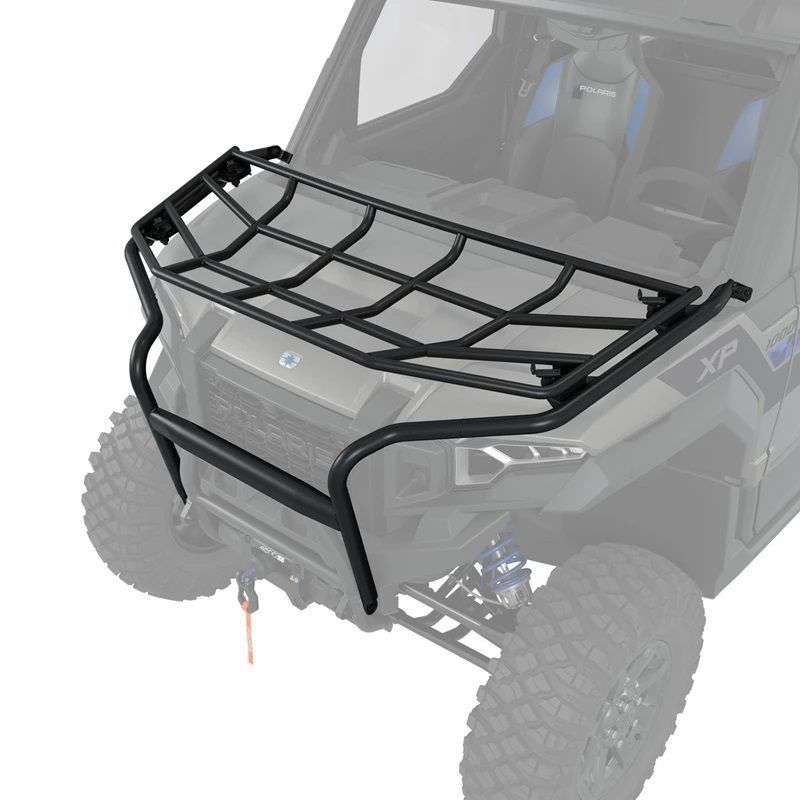 Genuine Polaris Hood Rack for Stock Bumper | HD Bumper on Xpedition