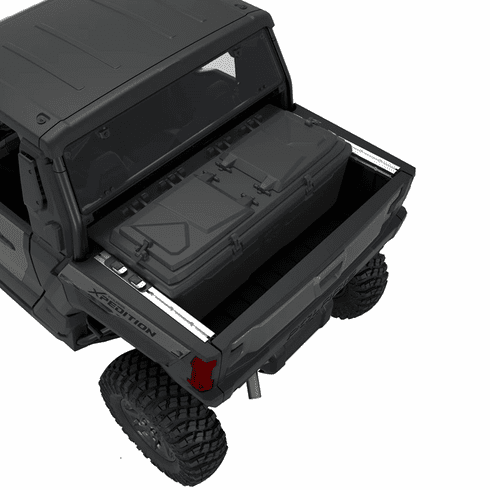Genuine Polaris Lock & Ride MAX Rear Storage Box for Xpedition