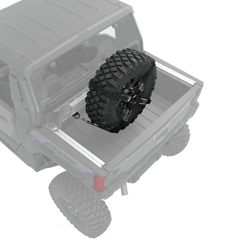 Genuine Polaris Lock & Ride MAX Spare Tire Carrier for Xpedition