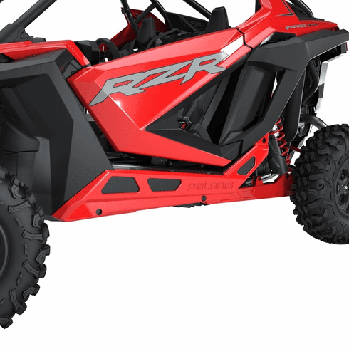 Genuine Polaris Low Profile Rock Sliders for RZR Pro XP | Turbo R | Pro R