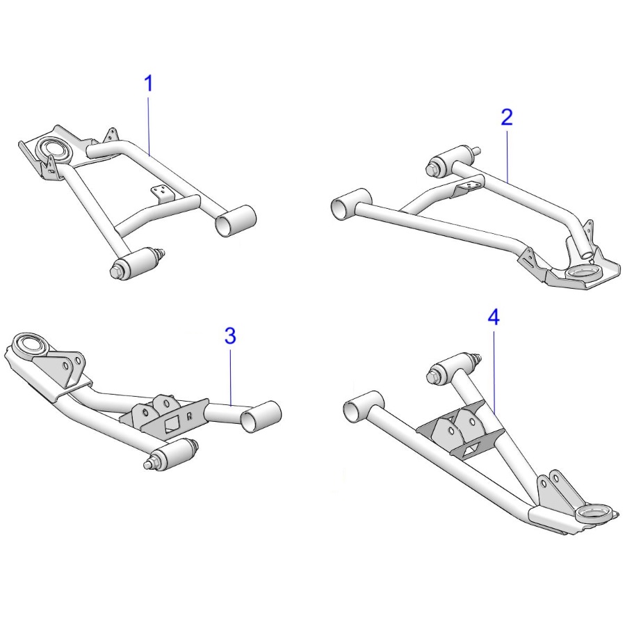 Genuine Polaris OEM Front A-Arms for Polaris RZR 200 - LH | RH