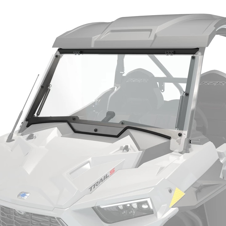 Genuine Polaris Tip Out Hard Coat Poly Windshield for RZR Trail | Trail S