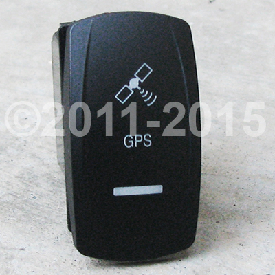 Gps - Dual Led Lighted Rocker Switch
