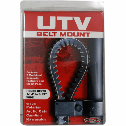 Hardline Products UTV Belt Mount for Polaris and Arctic Cat (1.75" Cage)