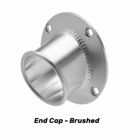 HMF Exhaust Turn Down Style End Cap