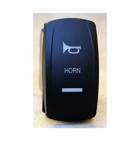 Horn - Dual Led Lighted Momentary Rocker Switch