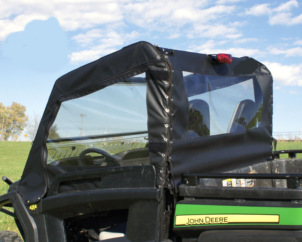 John Deere Gator RSX 850i Soft Door Rear WIndow
