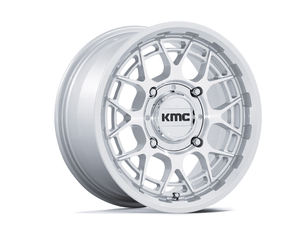KMC KS139 Technic | 15" UTV Wheel - Gloss Silver Machined