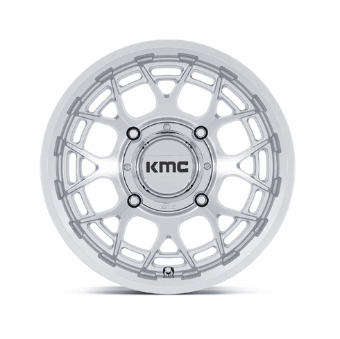KMC KS139 Technic | 15" UTV Wheel - Gloss Silver Machined