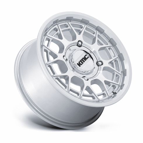 KMC KS139 Technic UTV Wheel | 15" - Gloss Silver Machined