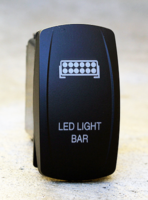 Led Light Bar - Dual Led Lighted Rocker Switch