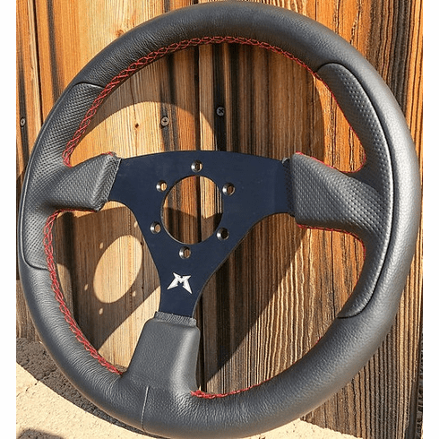 Madigan Motorsports Leather Steering Wheel