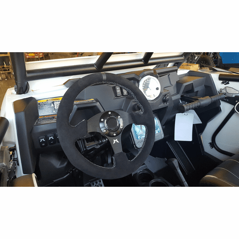 Madigan Motorsports Suede Steering Wheel for Polaris RZR 200