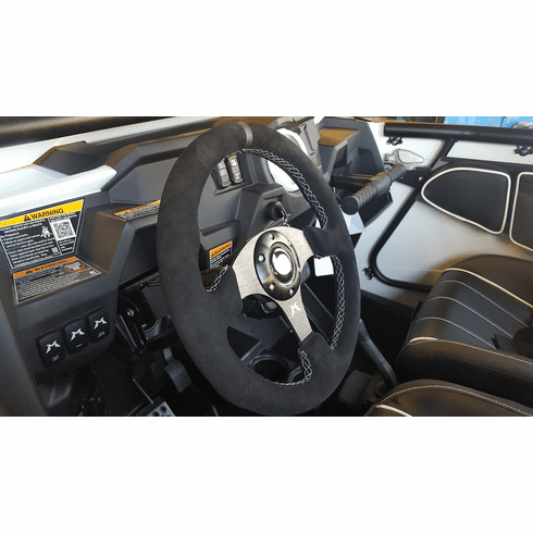Madigan Motorsports Suede Steering Wheel for Polaris RZR 200
