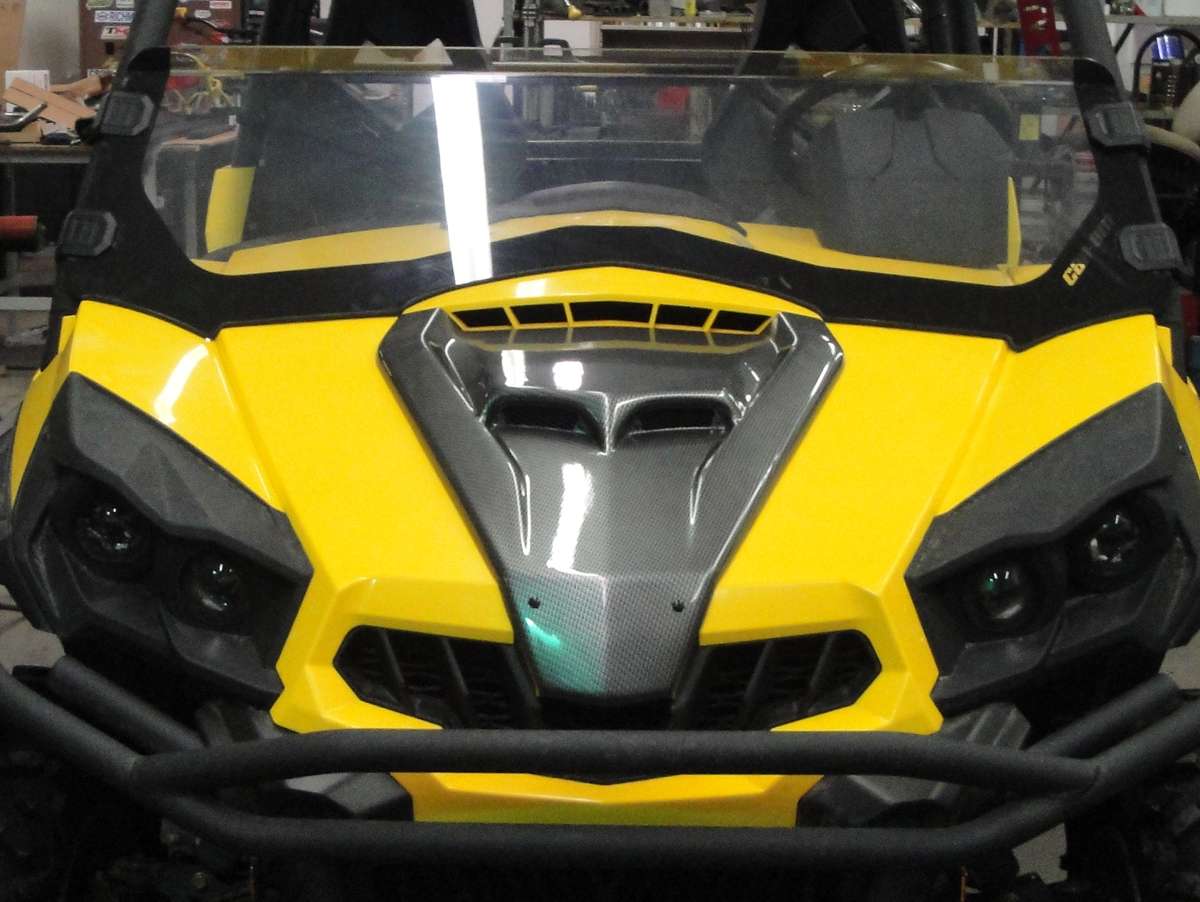 Maier Commander Custom Hood Scoop