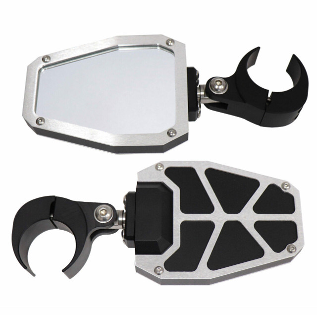 ModQuad Racing Bezel Side Mirror 1 75 Black W Aluminum