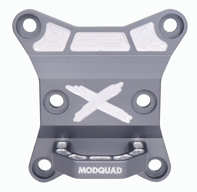 ModQuad Racing Can-Am Maverick X3 Radius Rod Plate Grey W