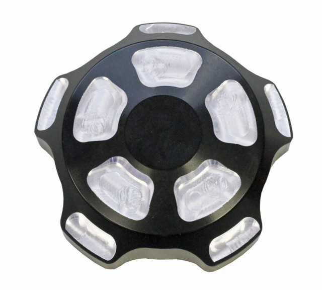 ModQuad Racing Polaris RZR UTV Gas Caps Black Pockets