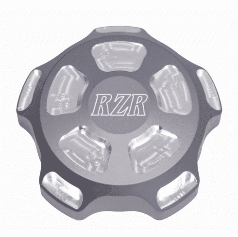 ModQuad Racing Polaris RZR UTV Gas Caps Blue Grey Black