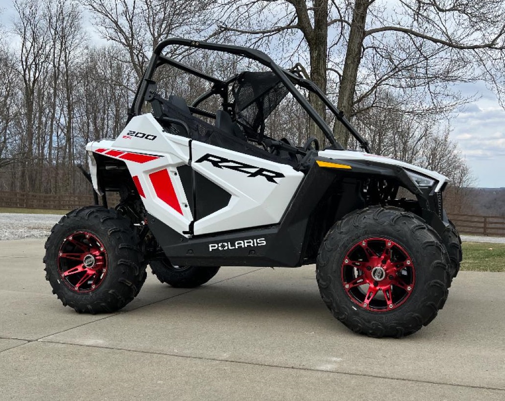 Moose 387X | Maxxis Zilla 25" - Polaris RZR 200 Wheel & Tire Package