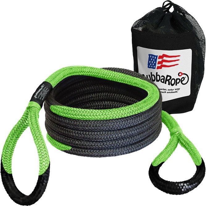 Bubba Rope Off-Road Sidewinder Extreme UTV/SxS Kinetic Recovery Rope ...