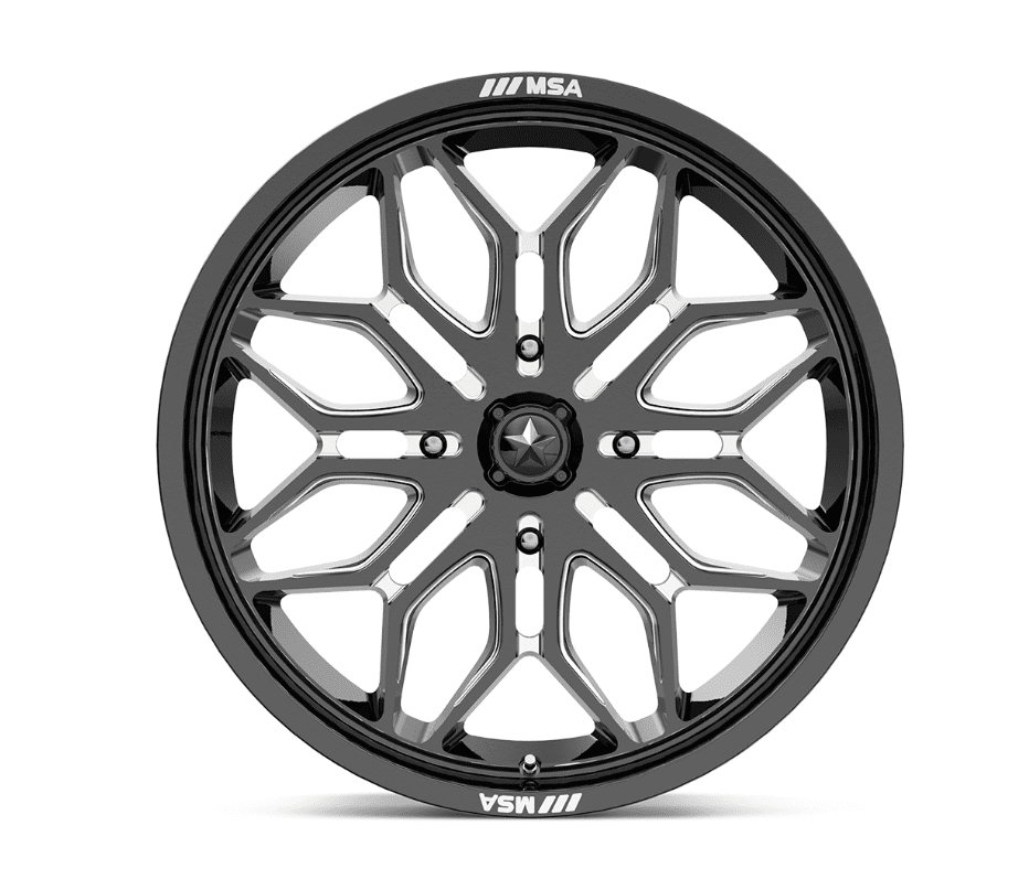 MSA M47 Sniper | 18" | 20" | 22" | 24" - Gloss Black Milled