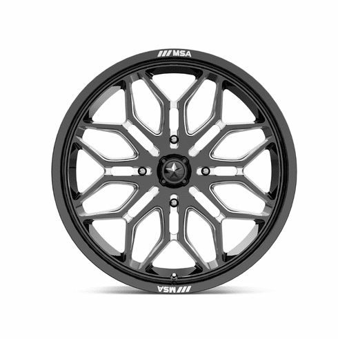 MSA M47 Sniper | 18" | 20" | 22" | 24" - Gloss Black Milled