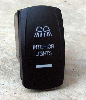 Nav Lights - Dual Led Lighted Rocker Switch