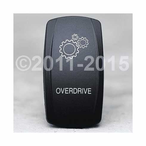 Overdrive - Dual Led Lighted Rocker Switch