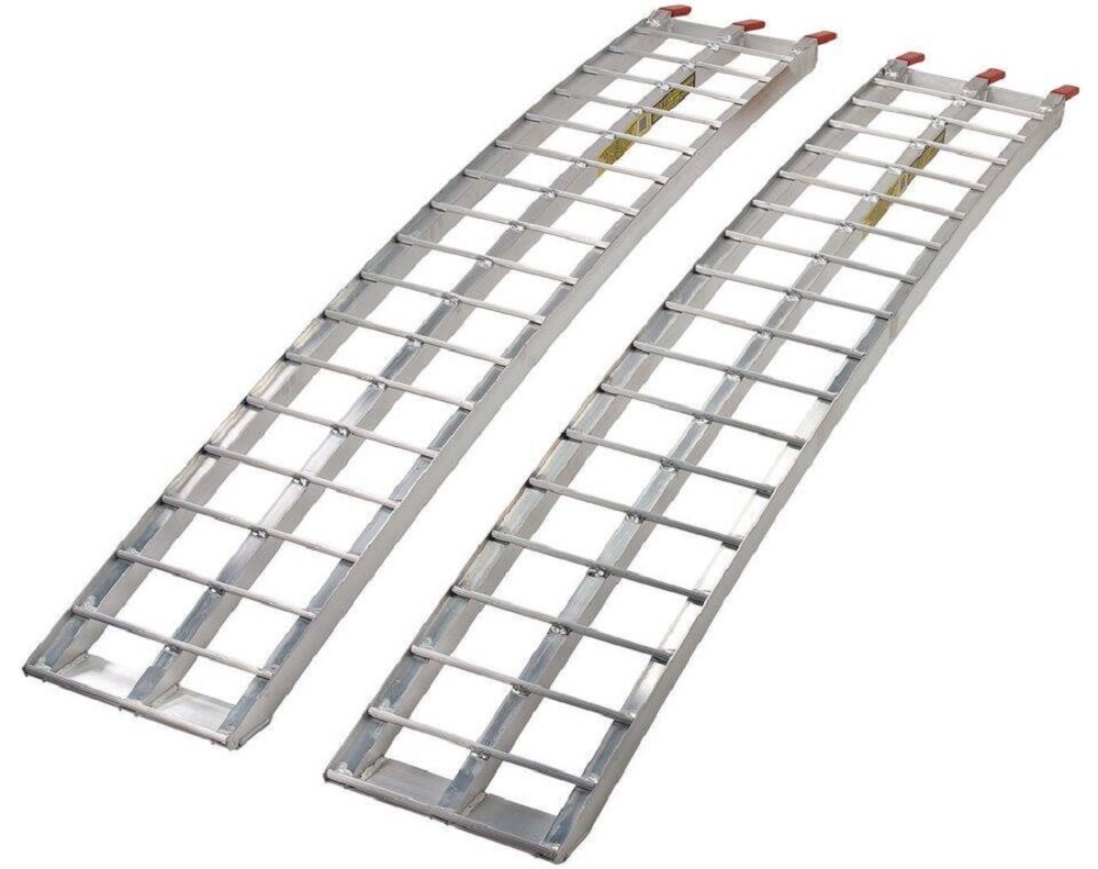Polaris Aluminum Arched Loading Ramp 76 in. x 12 in.