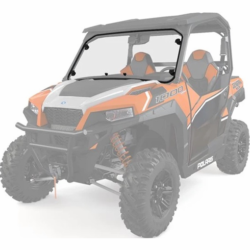Polaris General Pro-Fit Lock & Ride Hard-Coat Poly Windshield