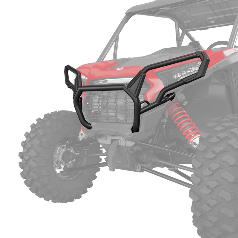 Polaris High Coverage Front Bumper for 2024 RZR XP | XP 4 - Black | Red