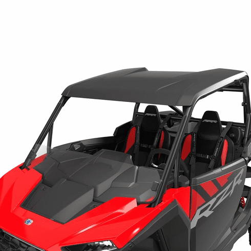 Polaris Lock & Ride Half Hard Coat Poly Windshield for 2024 RZR XP