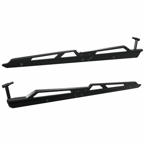 Polaris Low Profile Rock Sliders for 2024 RZR XP 4 - Black | Red