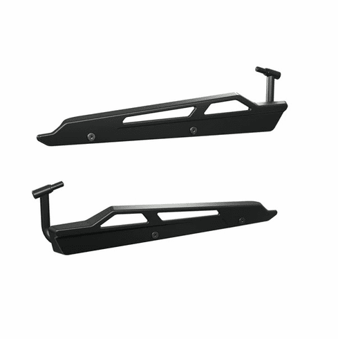 Polaris Low Profile Rock Sliders for 2024 RZR XP - Black | Red