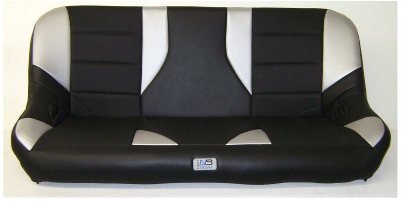 Neri Polaris Ranger Black Bench Seat with Optional Headrests | Side By ...